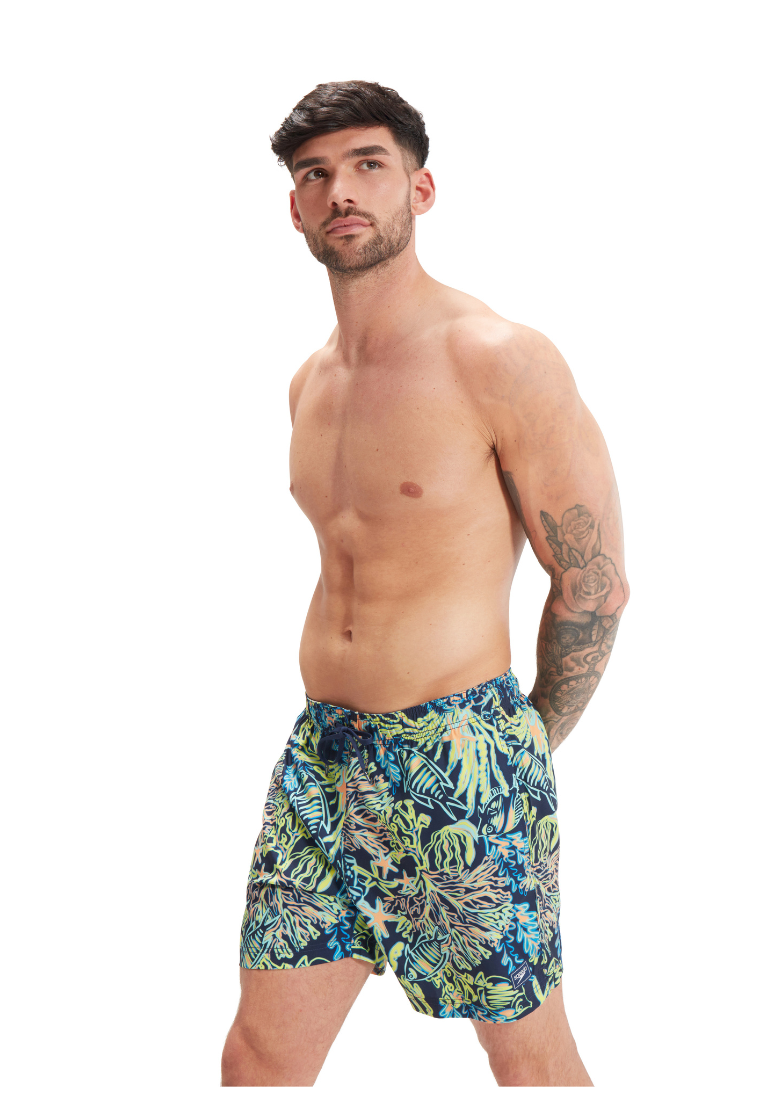 Coral Patterned Redondo Edge Volley 14" – Speedo Philippines