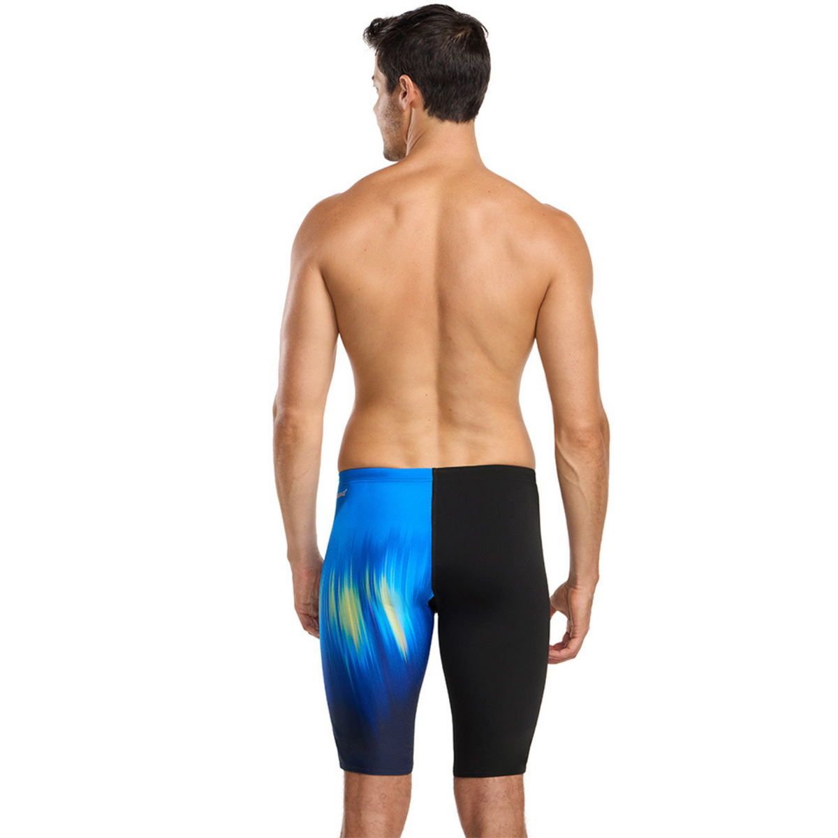Flare Glare Placement V-Cut Jammer (Black Multi) – Speedo Philippines