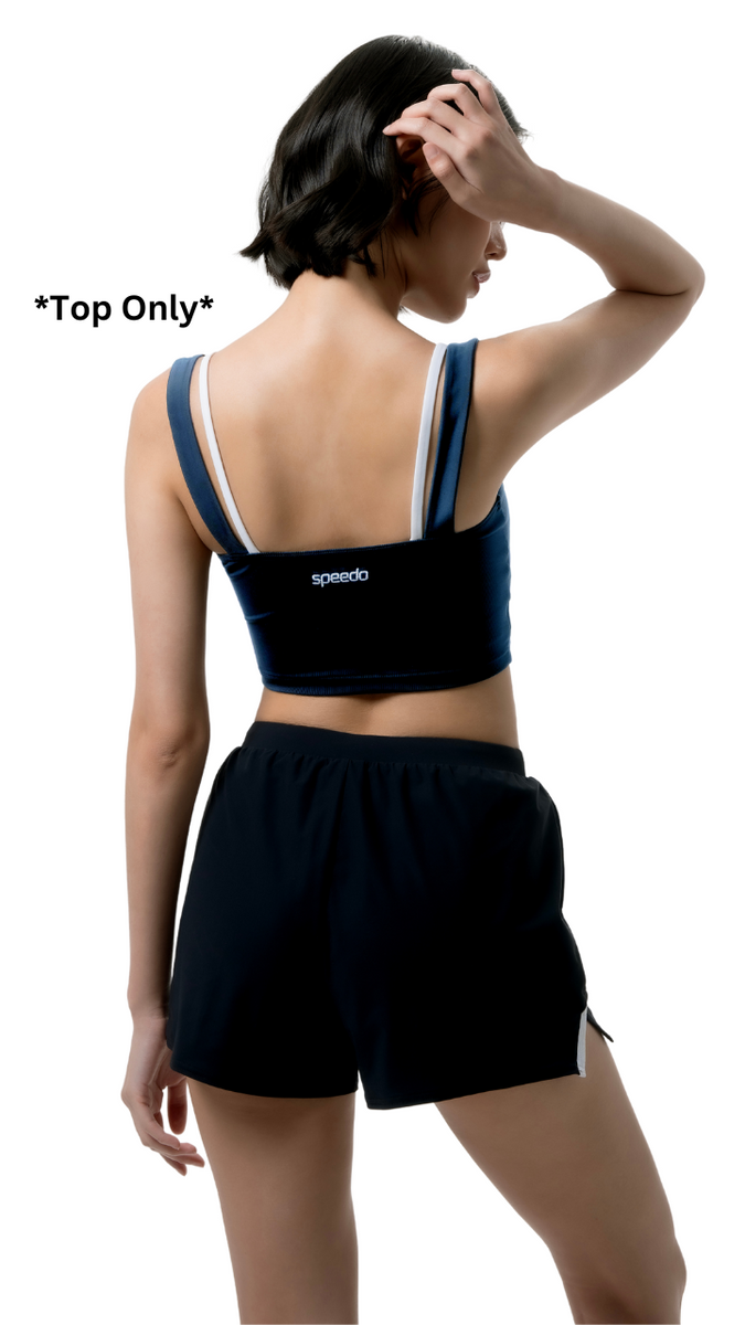 French Story Blue Montage Women Sleeveless Top – Speedo Philippines