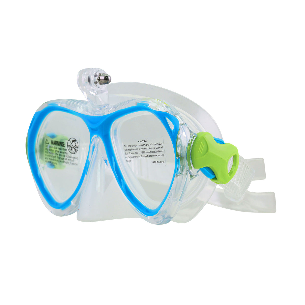 Speedo Pool Green Junior Sport Dual Lenses Combo with Camera Mount ...