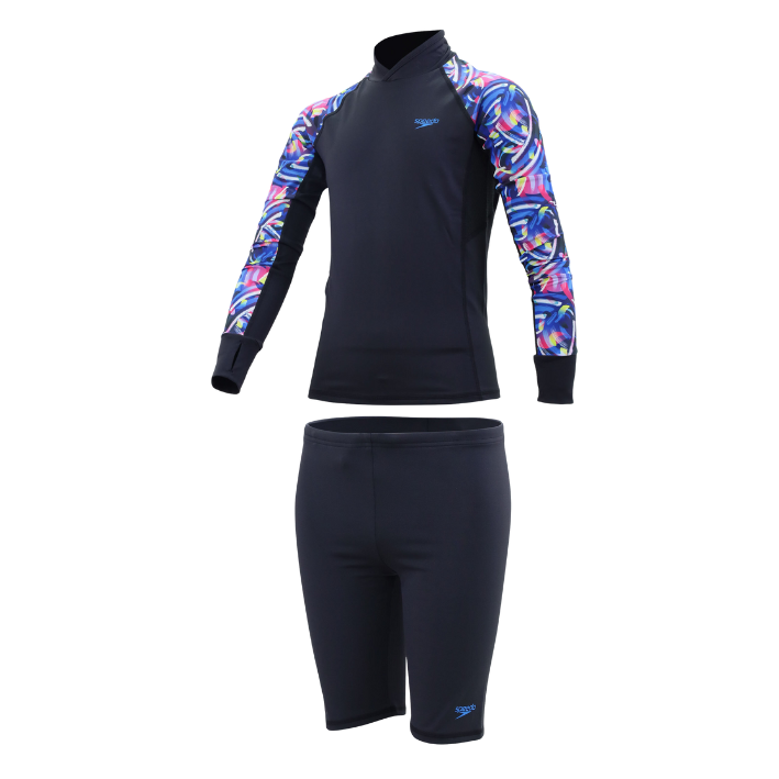 Coloured Brush Youth Deluxe Breathable Activity Top and Jammer – Speedo ...