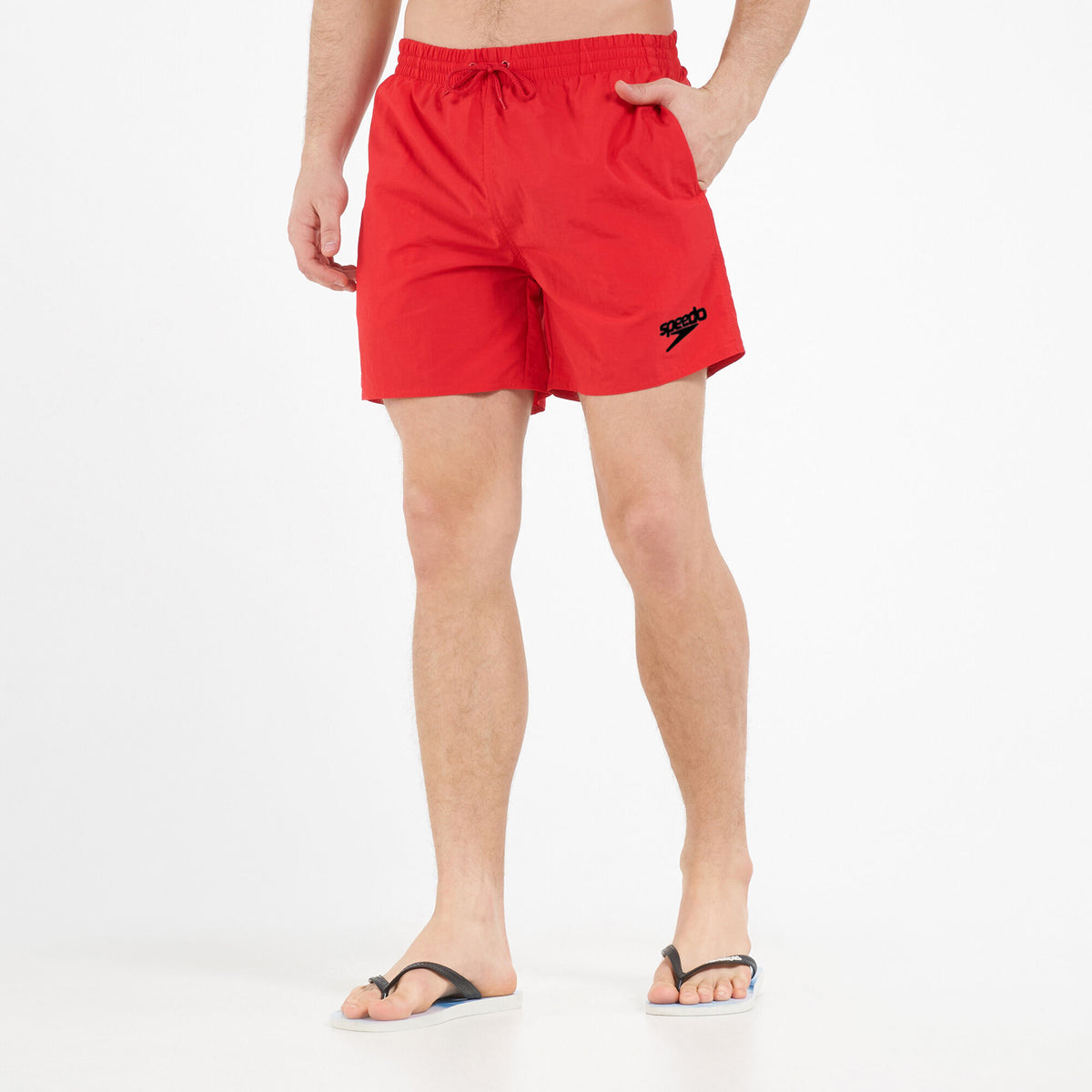 Male Essential 16" Watershort (Fed Red) – Speedo Philippines